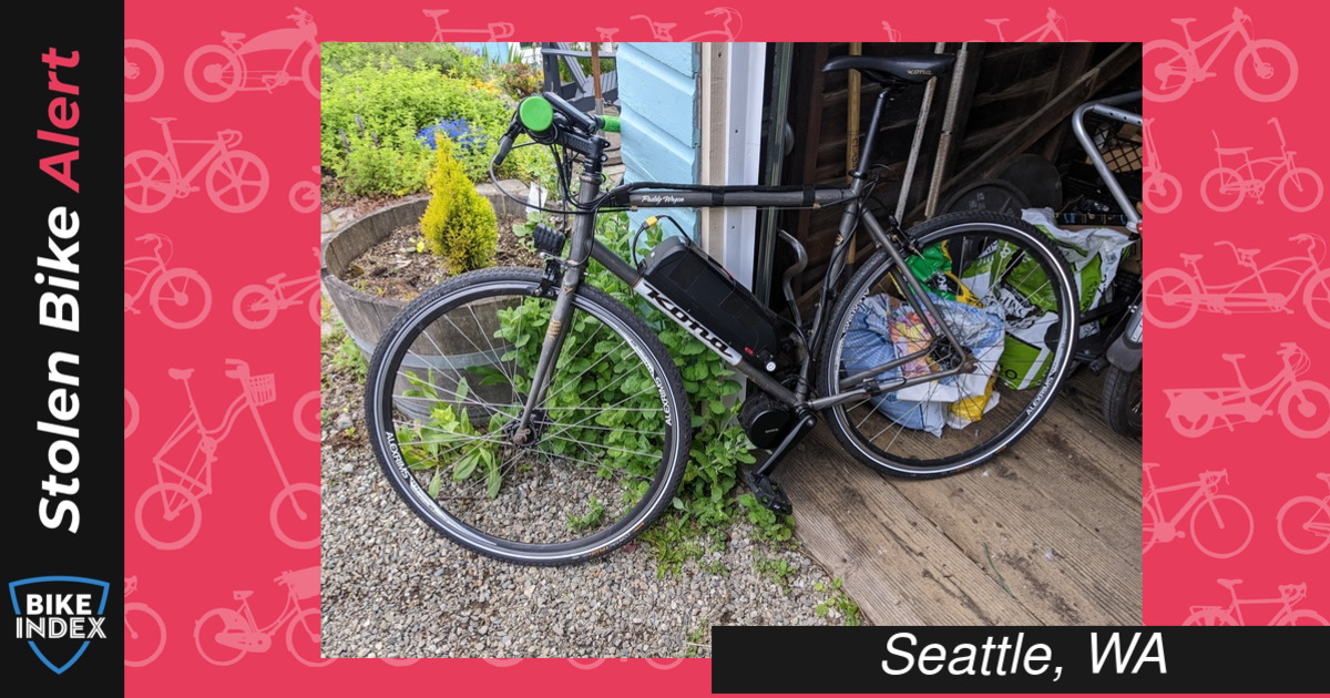 Stolen Kona paddy wagon