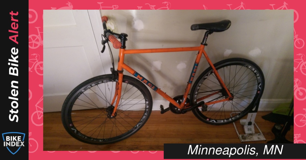 Stolen 2015 Masi Fixed Riser