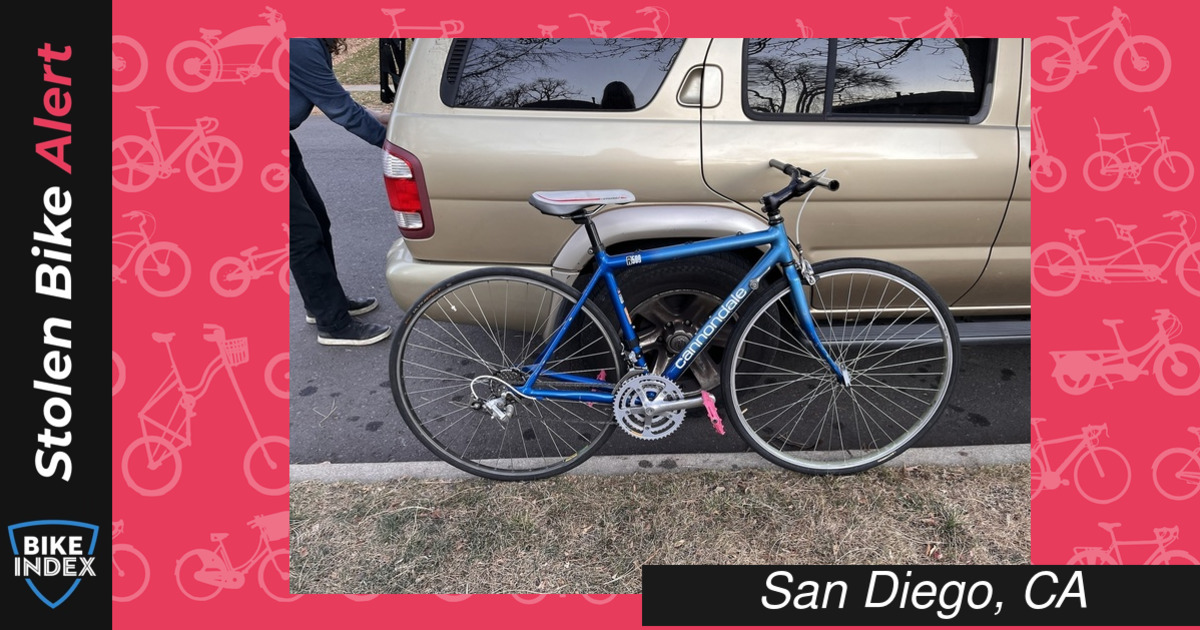 Stolen 2004 Cannondale R500