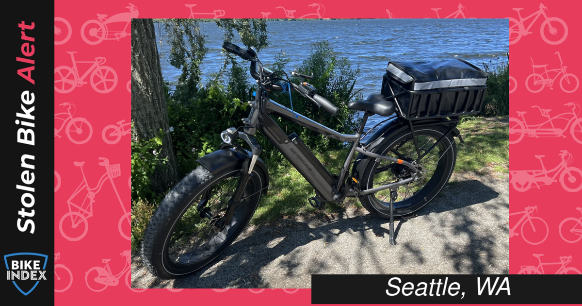 Stolen 2022 Rad Power Bikes Rad Rover