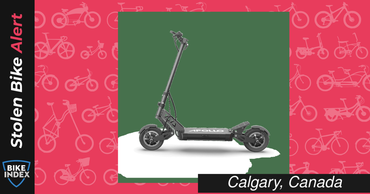 Stolen 2021 Apollo Ghost e-scooter