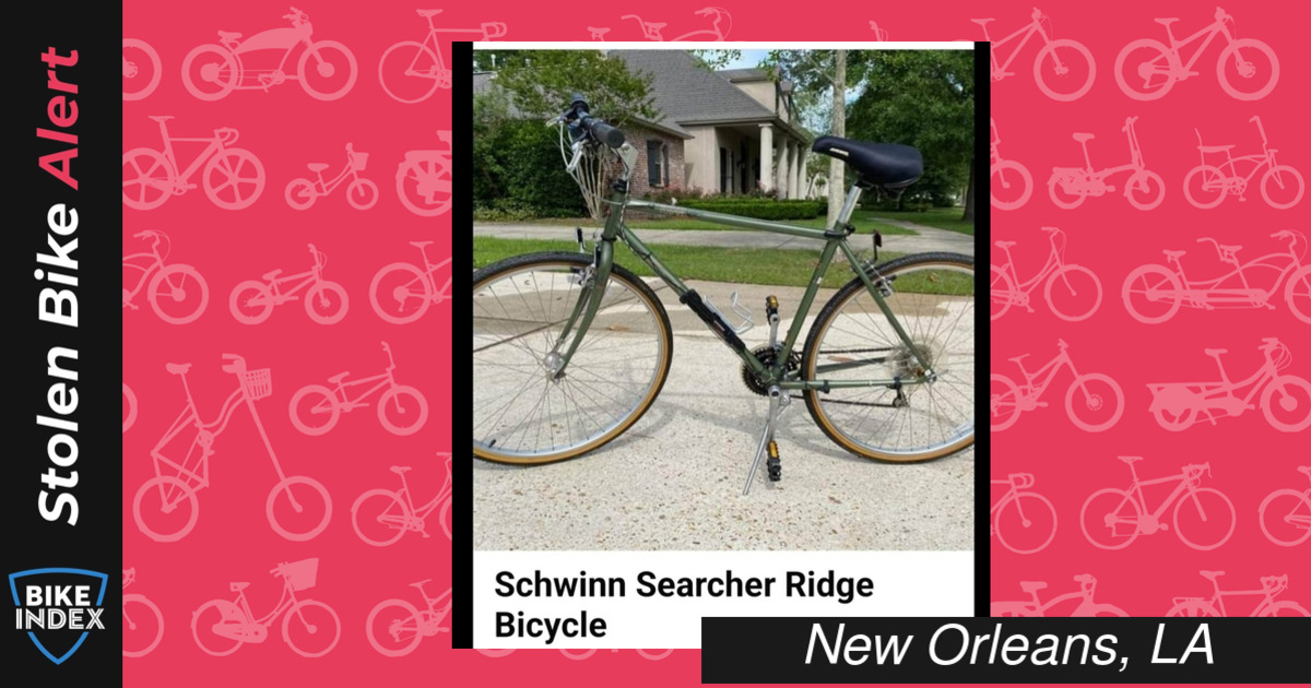 Stolen 1994 Schwinn Seacher Ridge