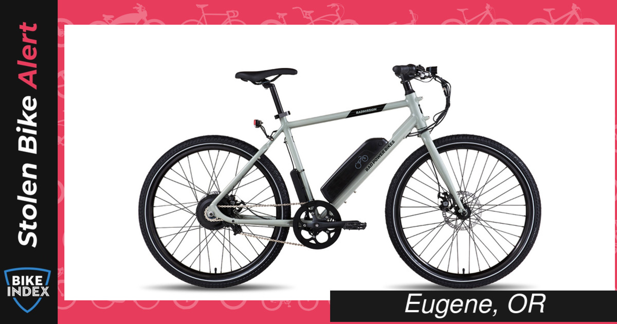 Stolen 2022 Rad Power Bikes Radmission