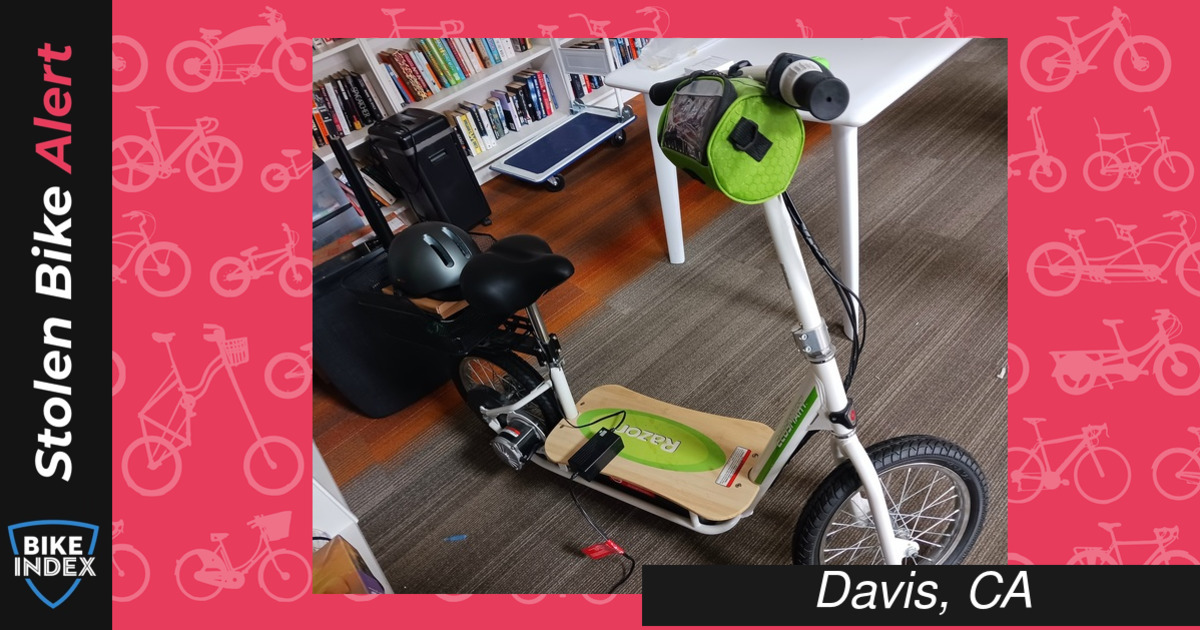 Stolen 2022 Razor Ecosmart Metro e-scooter