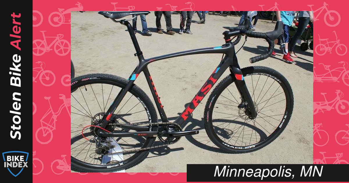 Stolen 2018 Masi CXR Expert