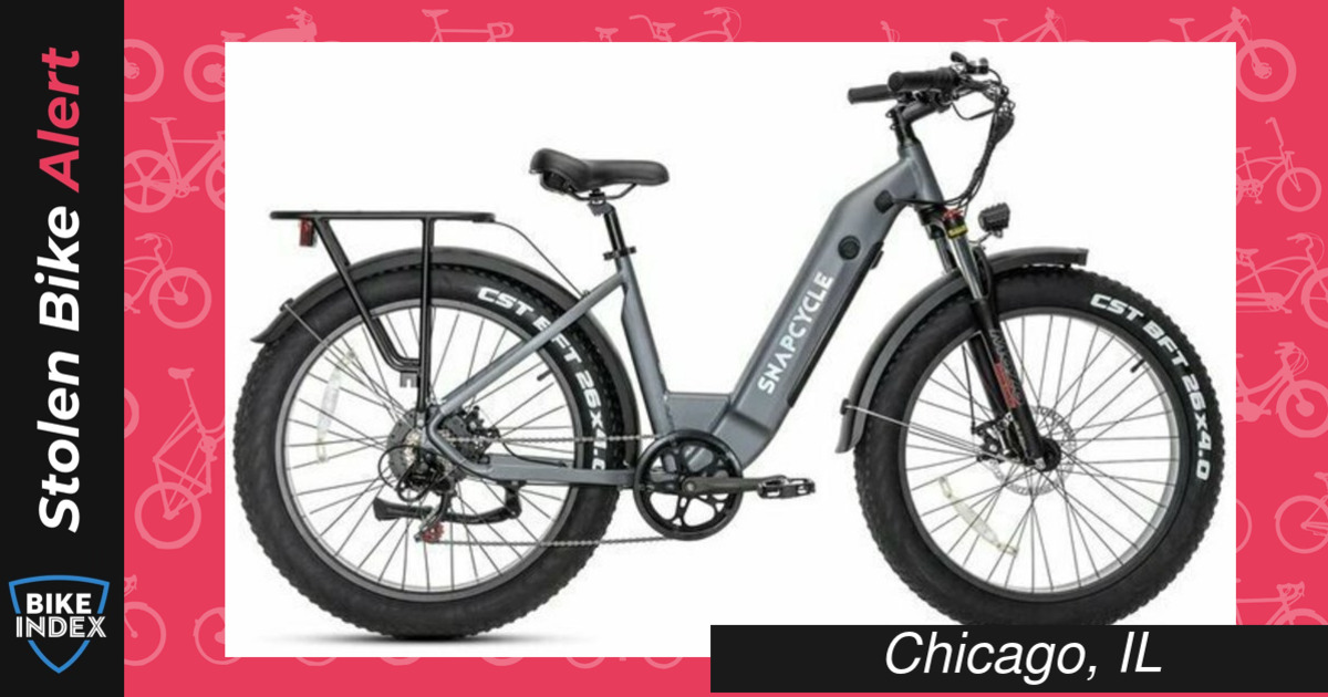 Stolen 2023 Snapcycle R1 Step Thru