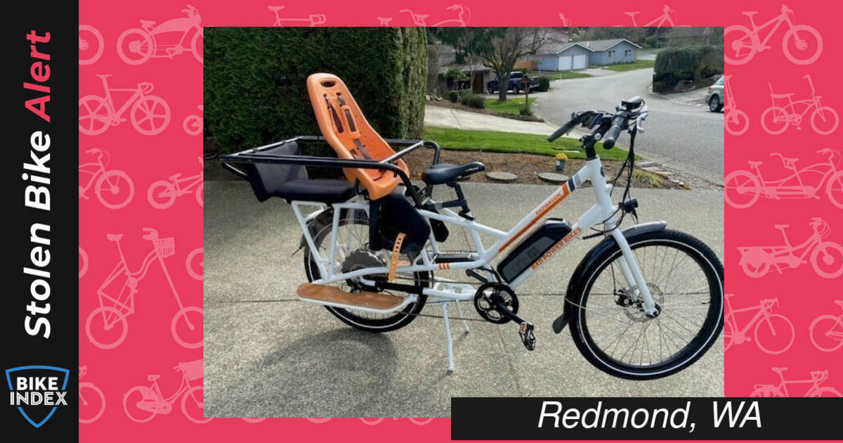 Stolen 2020 Rad Power Bikes RadWagon