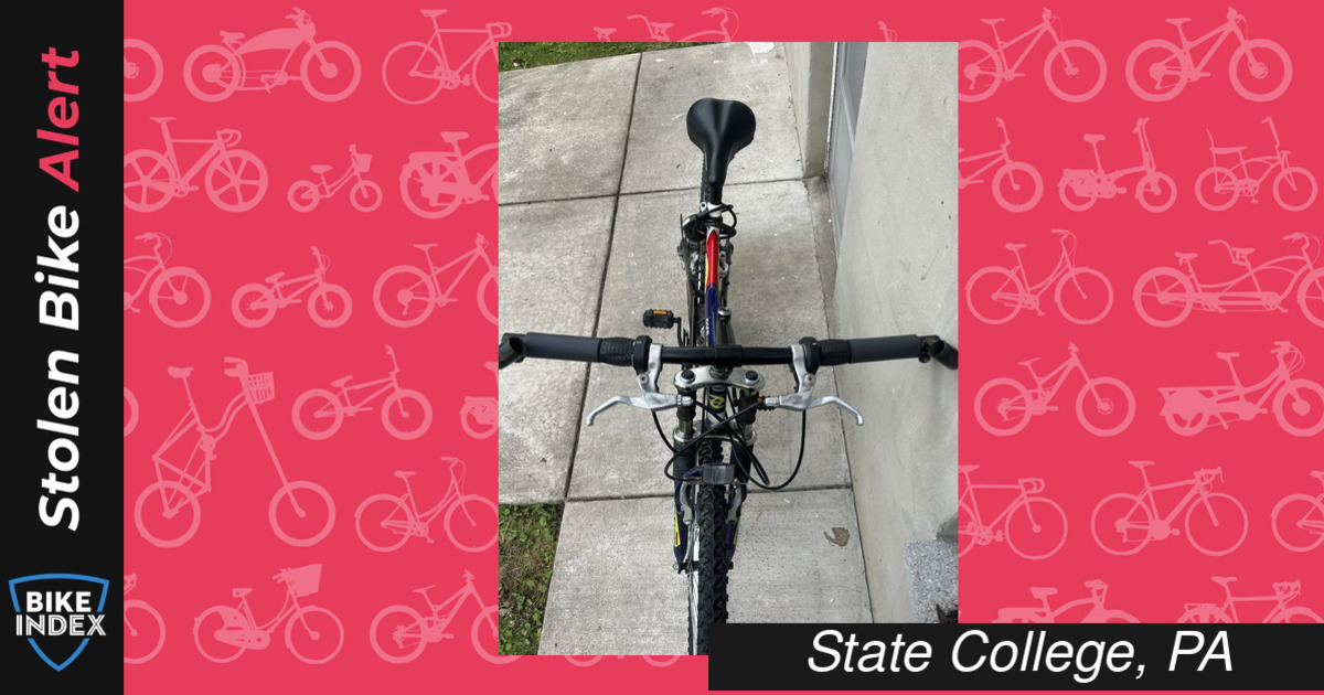 Stolen Pacific Cycle DV-8