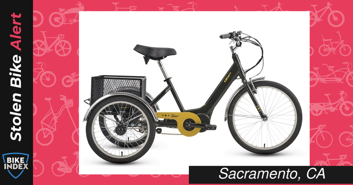 Stolen 2023 IZIP Tristar Plus tricycle