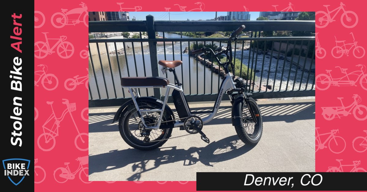 Stolen 2023 Rad Power Bikes Roadrunner plus cargo bike rear