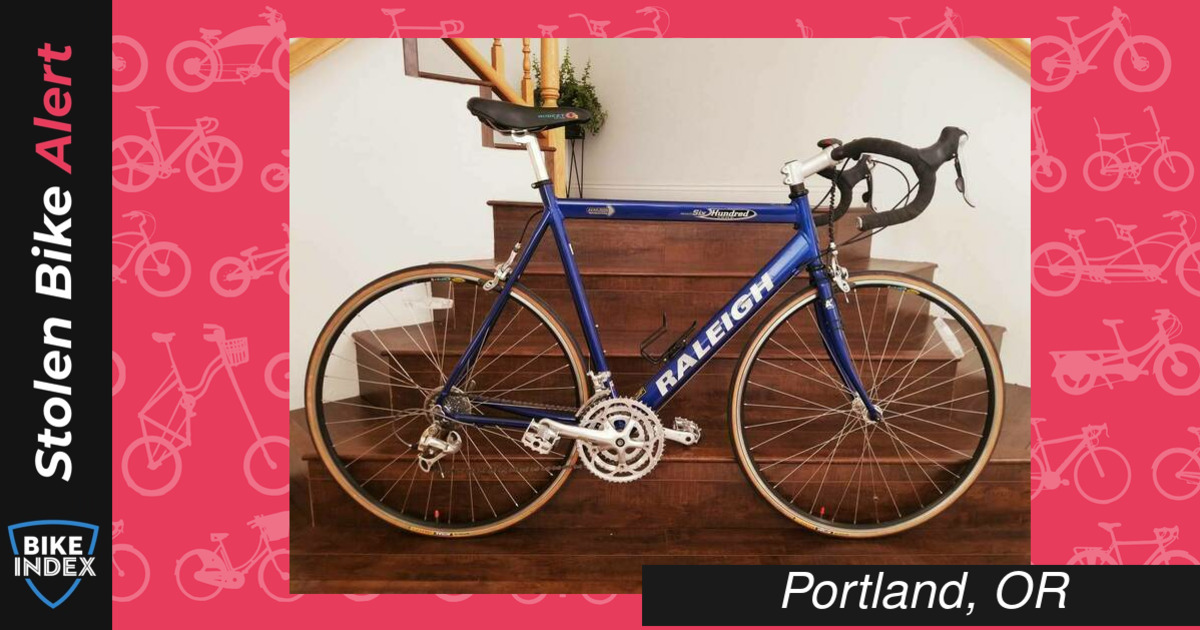 Stolen 2000 Raleigh Six Hundred