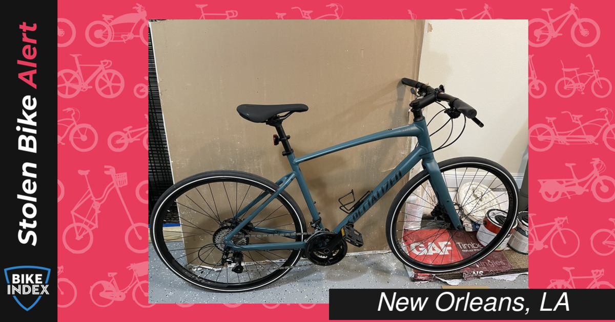 Stolen 2022 Specialized Sirrus