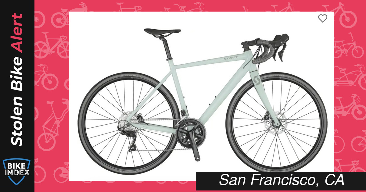 Stolen 2020 SCOTT Contessa Speedster 15