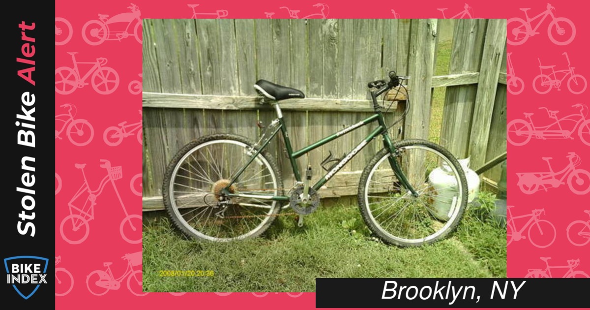 Stolen 1995 Mongoose Threshold