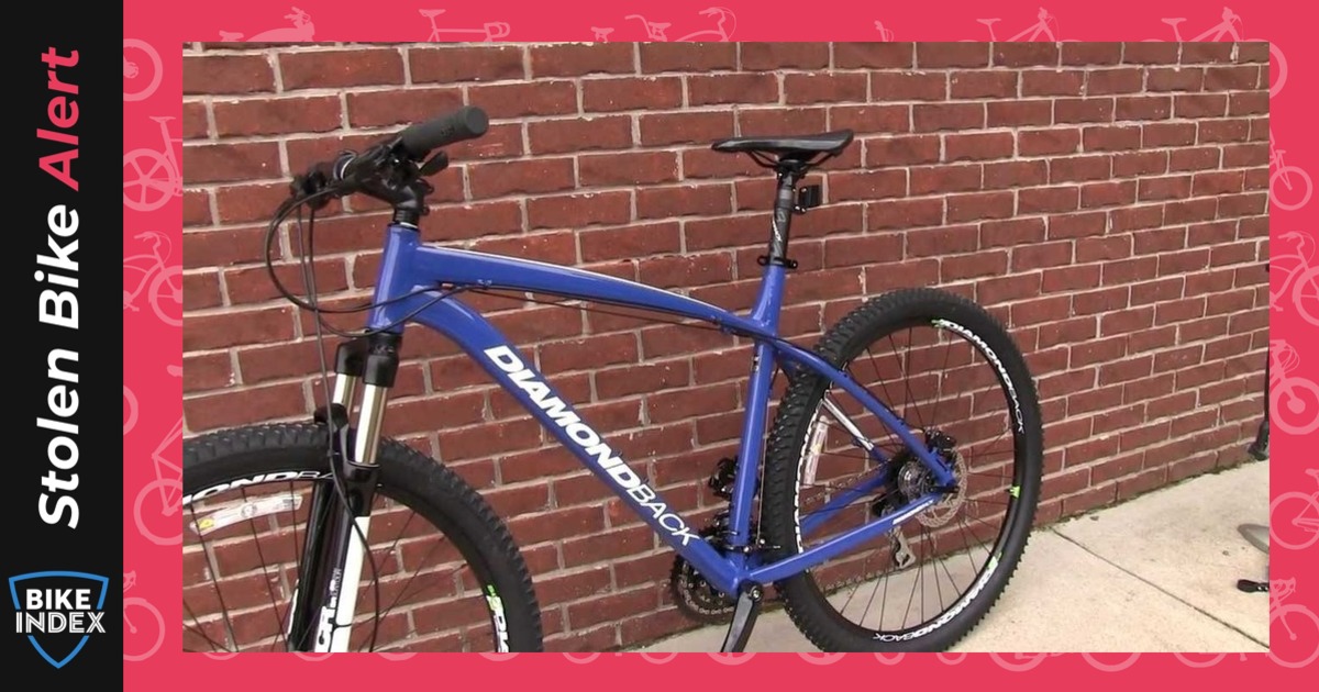 Stolen 2013 Diamondback Overdrive Pro Mountain Bike