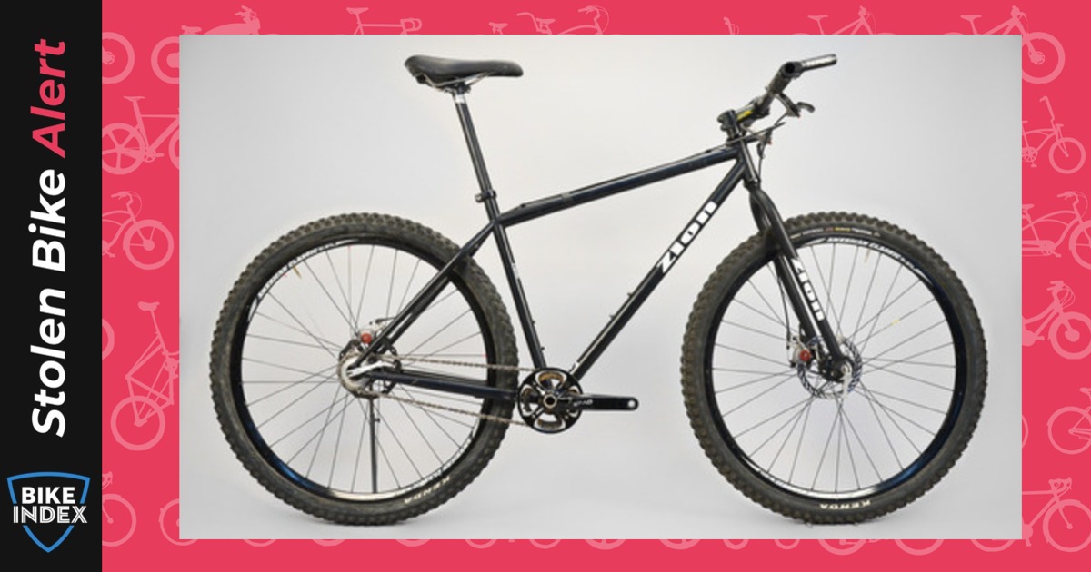 Stolen 2010 Zion 853EBB