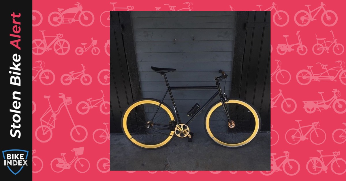 Stolen 2015 Tribe Bicycle Co Single Speed