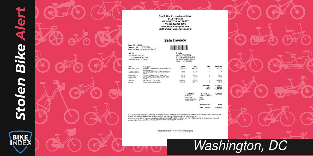 Stolen 2015 Trek Crossrip Comp