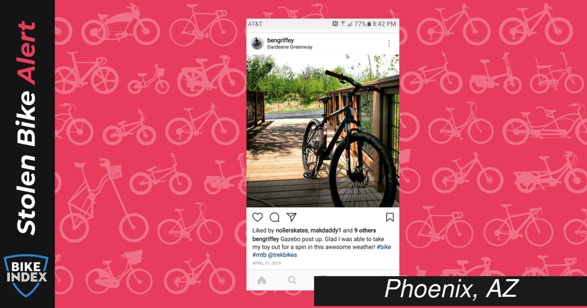 Stolen 2014 Trek 3500 Disc