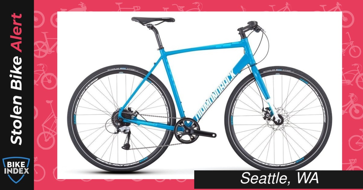 Stolen 2018 Diamondback Haanjo Metro