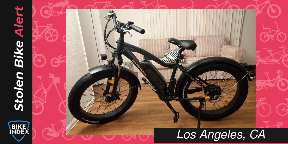 Stolen 2018 Rad Power Bikes Rad Rover