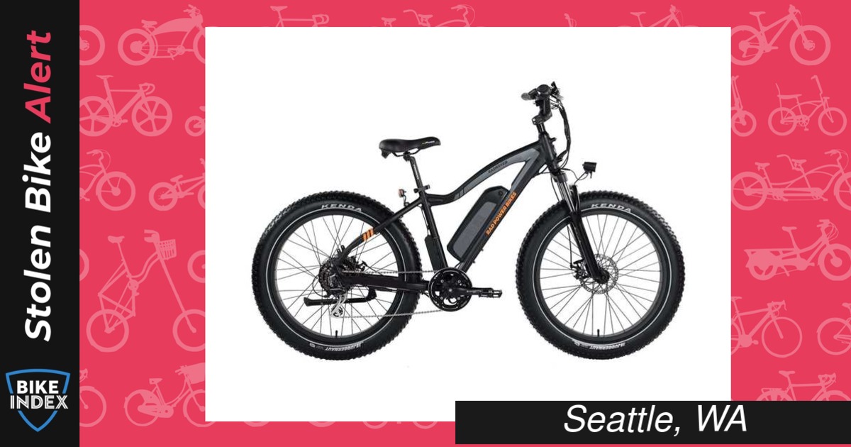 Stolen 2018 Rad Power Bikes RadRover