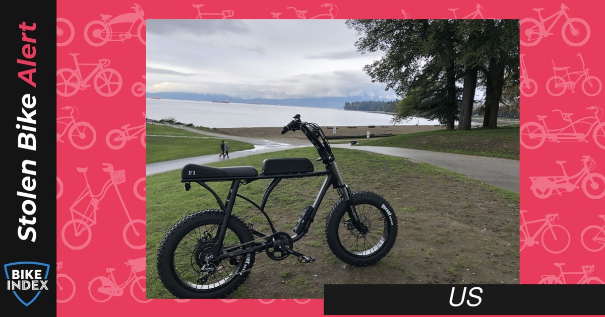 Stolen 2018 Custom "Super 73" style E-Bike Custom "Super 73" style