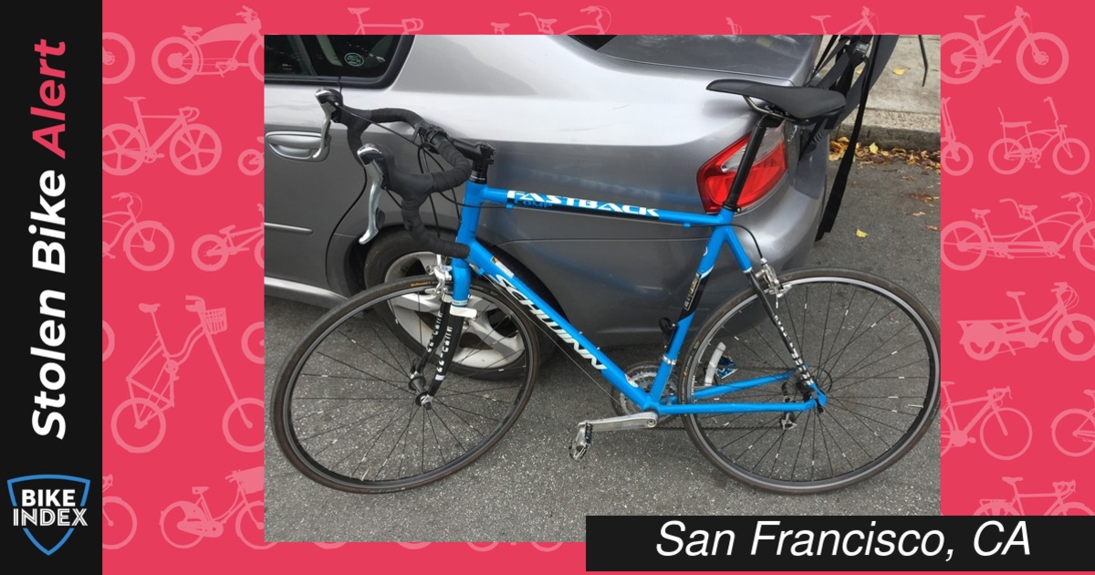 Stolen 2007 Schwinn Fastback Comp