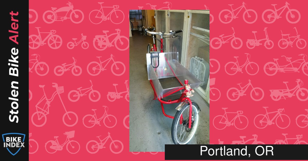 Stolen CETMA Cargo Margo cargo bike