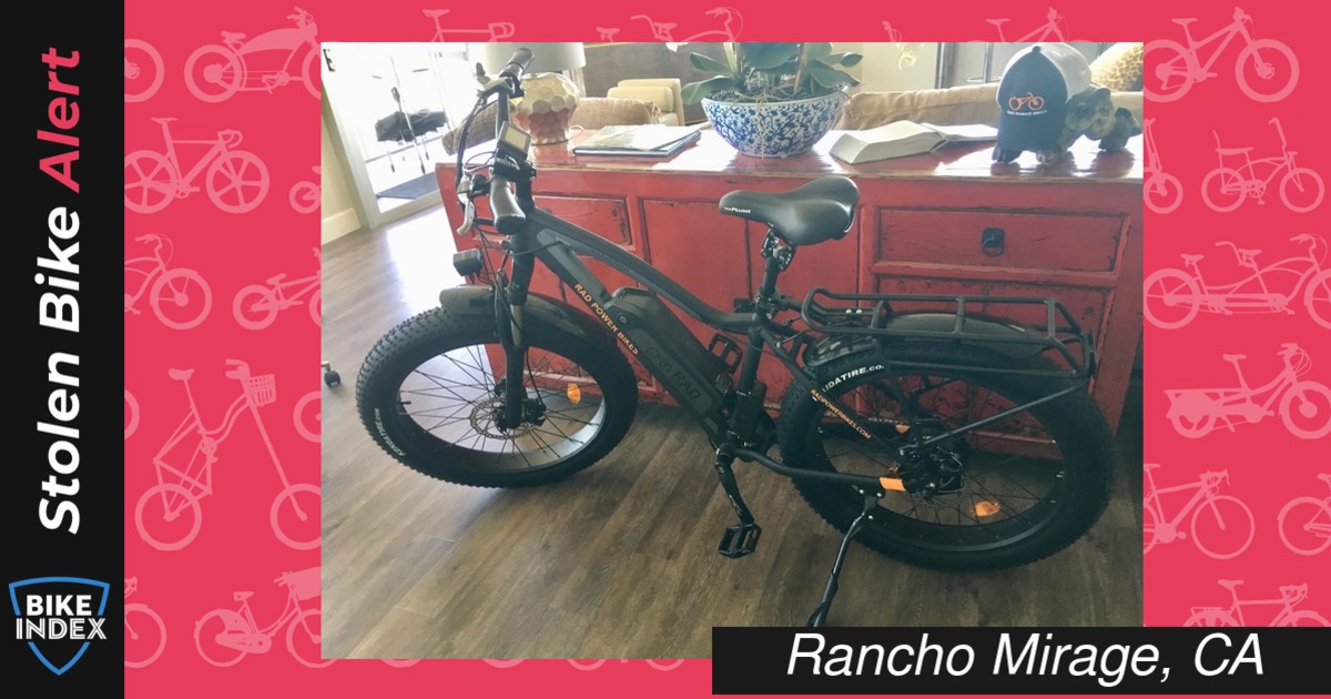 Stolen 2018 Rad Power Bikes Rover