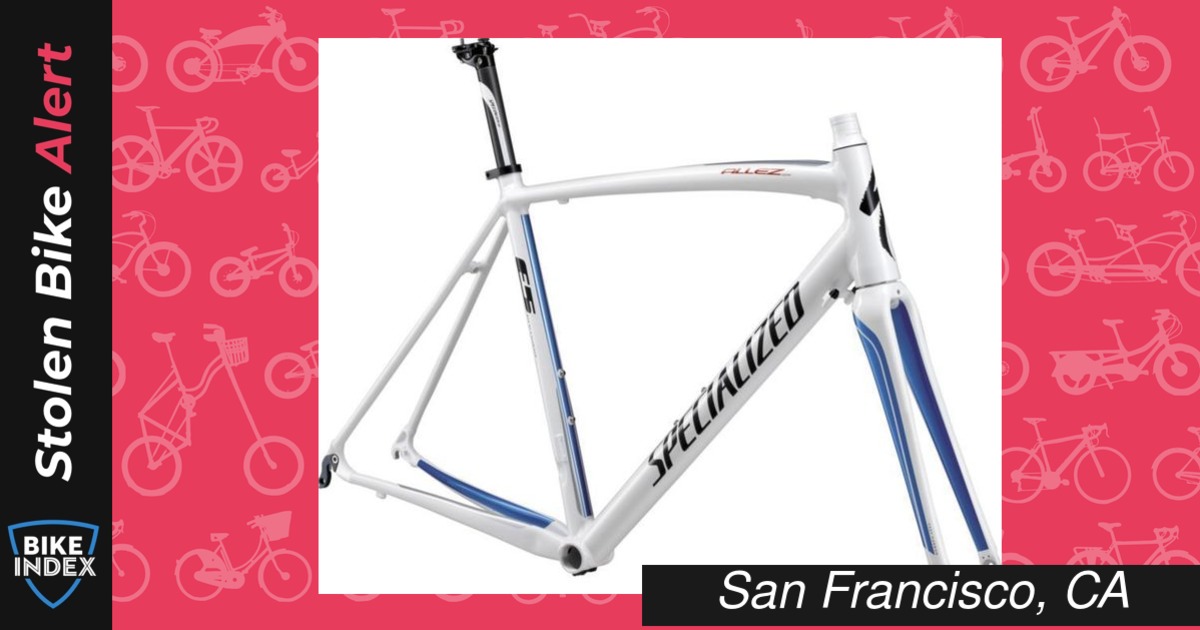 Stolen 2011 Specialized Allez Comp Frameset