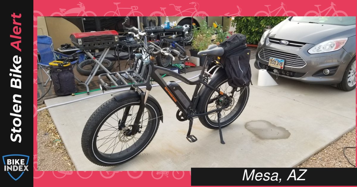 Stolen 2019 Rad Power Bikes Rad Rover