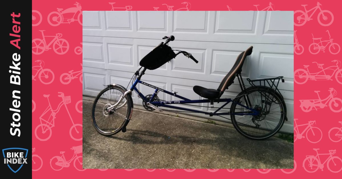 Stolen Rans Designs Stratus XP recumbent