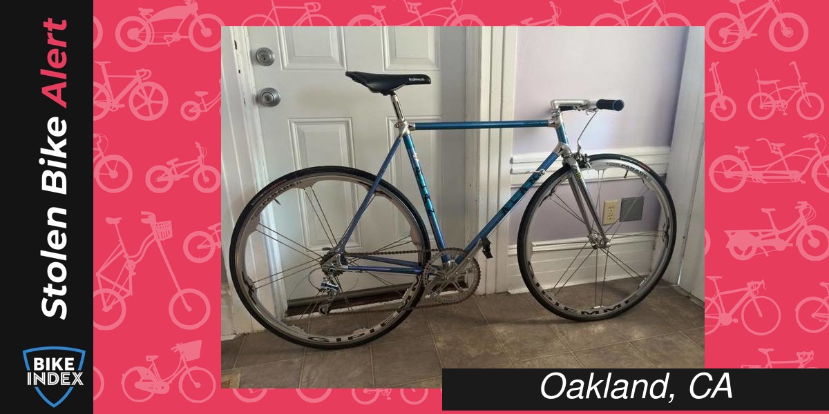 Stolen 1990 ALAN ALAN Anodized Aluminum lugged frame