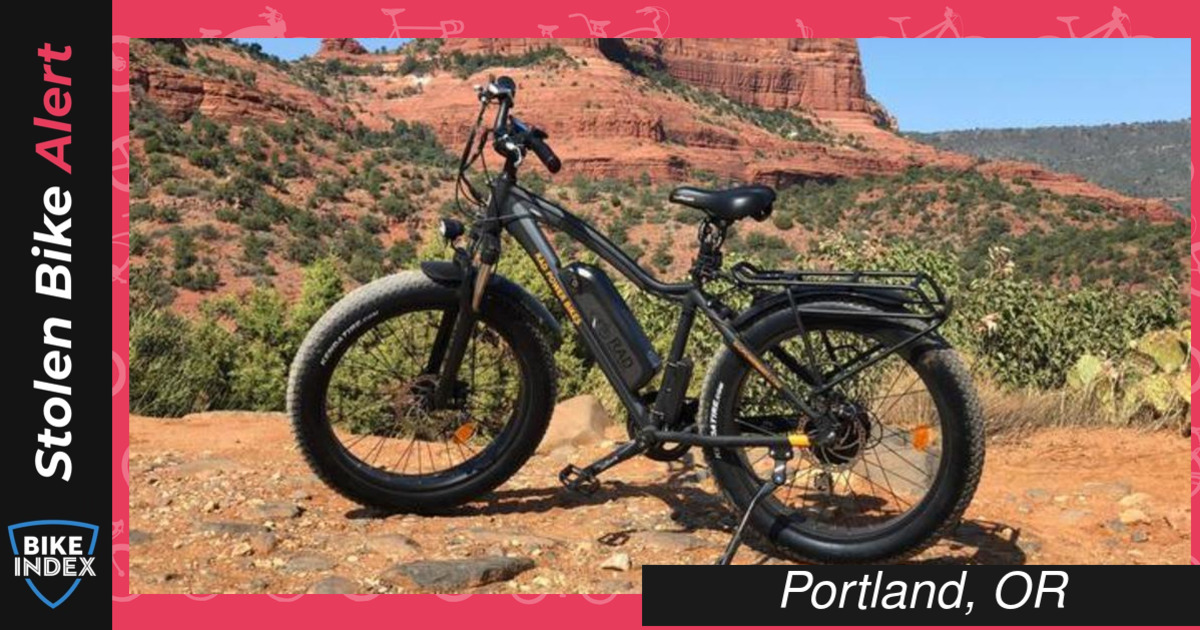 Stolen 2020 Rad Power Bikes Rad Rover