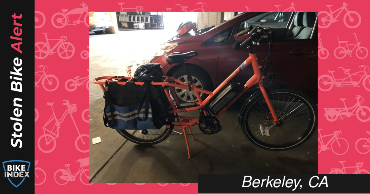 Stolen 2019 Rad Power Bikes RadWagon 3 cargo bike rear