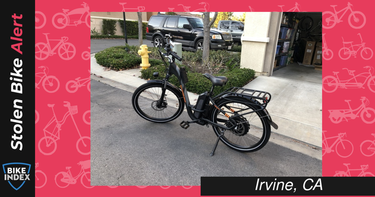 Stolen 2018 Rad Power Bikes City Step Thru