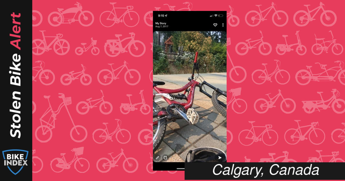 Stolen 2009 Specialized BigHit FSR II