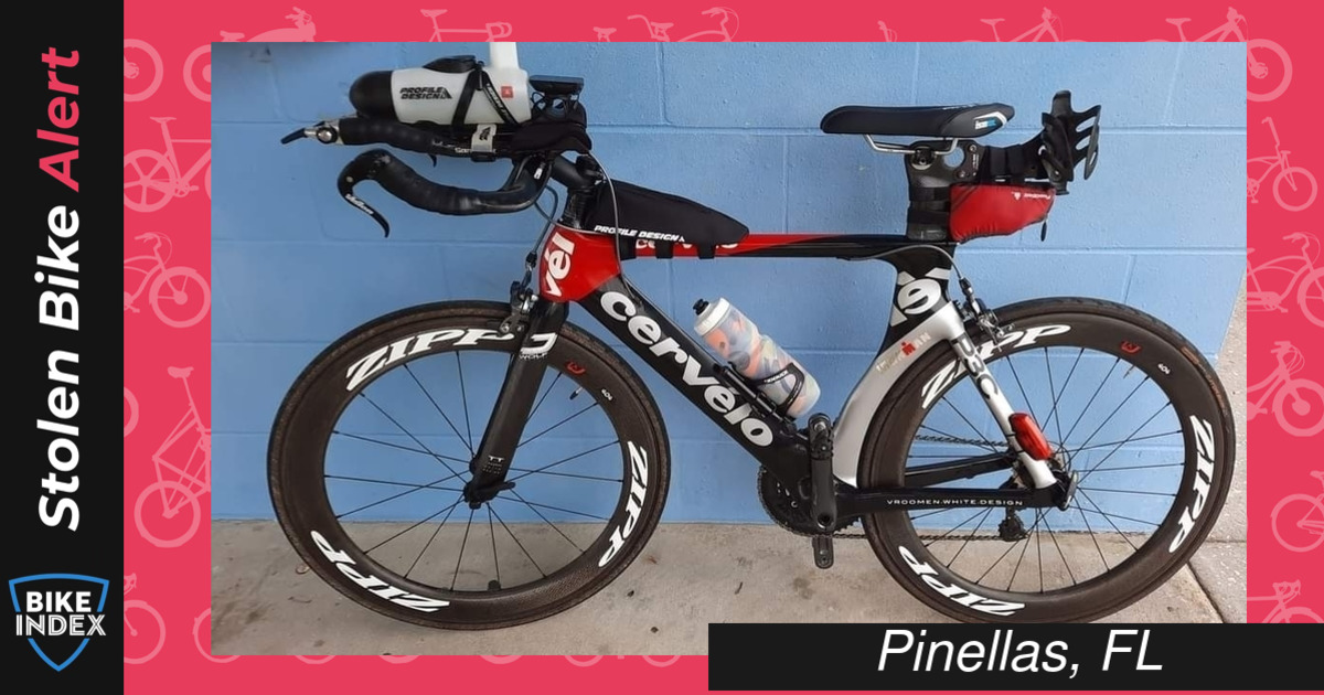 Stolen 2010 Cervélo P3