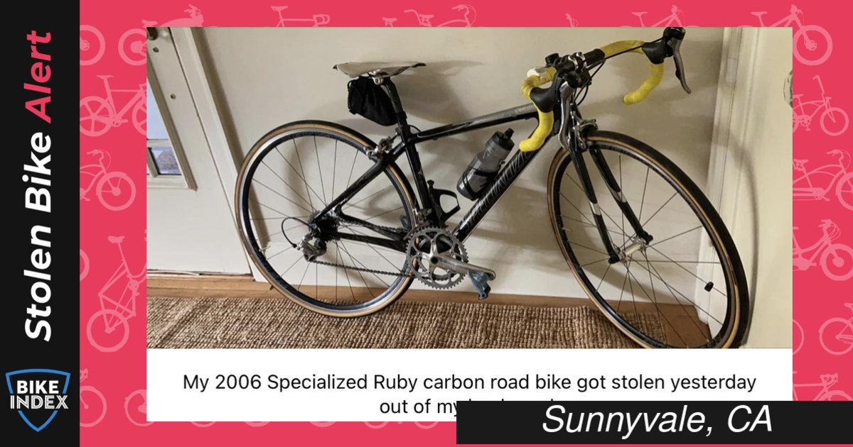 Stolen 2006 Specialized Ruby Comp