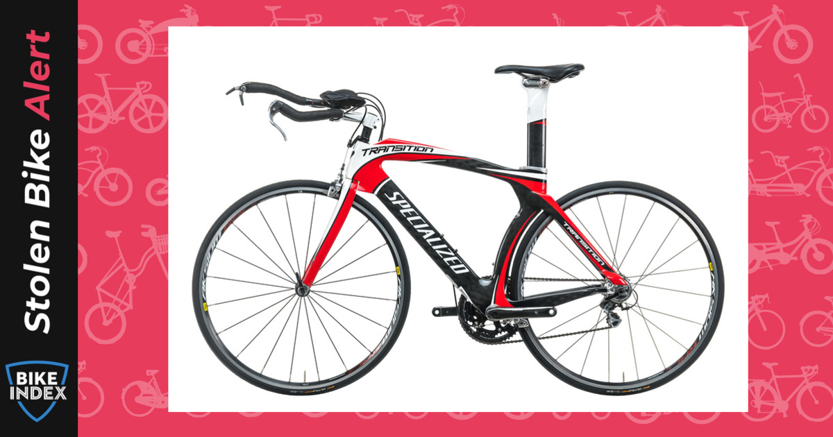 Stolen 2011 Specialized Transition Comp