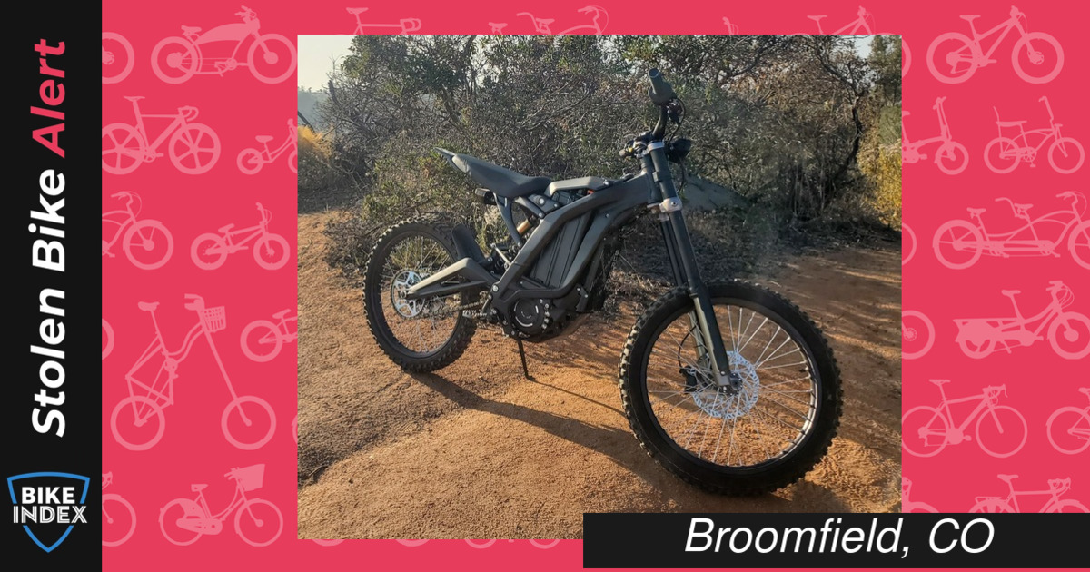 Stolen 2022 Surron Light Bee X