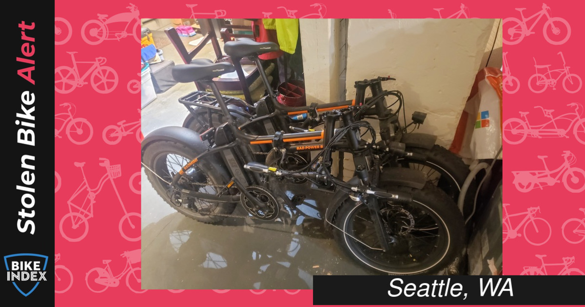 Stolen 2019 Rad Power Bikes Rad Mini Step Through - Foldable