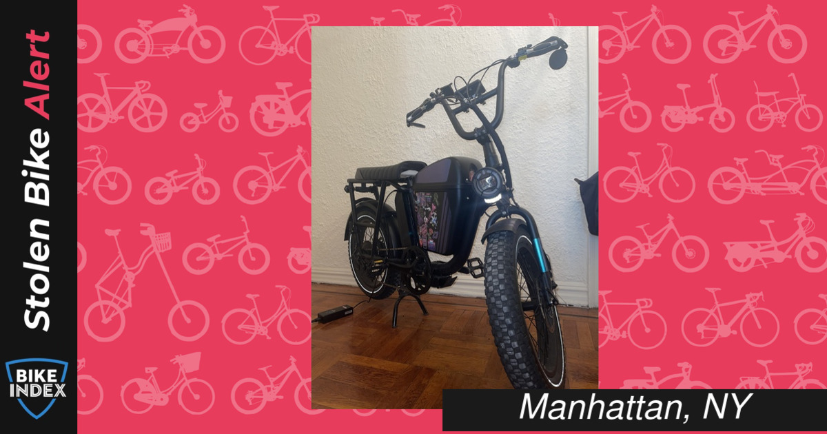 Stolen 2019 Rad Power Bikes aluminum alloy