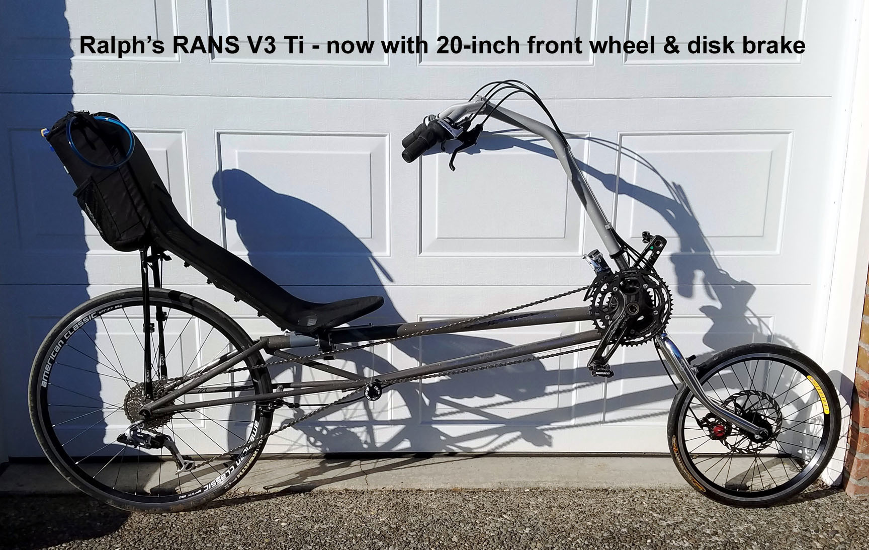2009 Rans Designs Velocity-3 Titanium recumbent