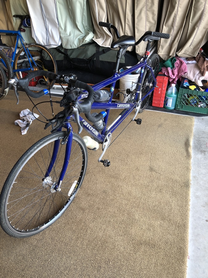 2001 Cannondale RT1000 tandem