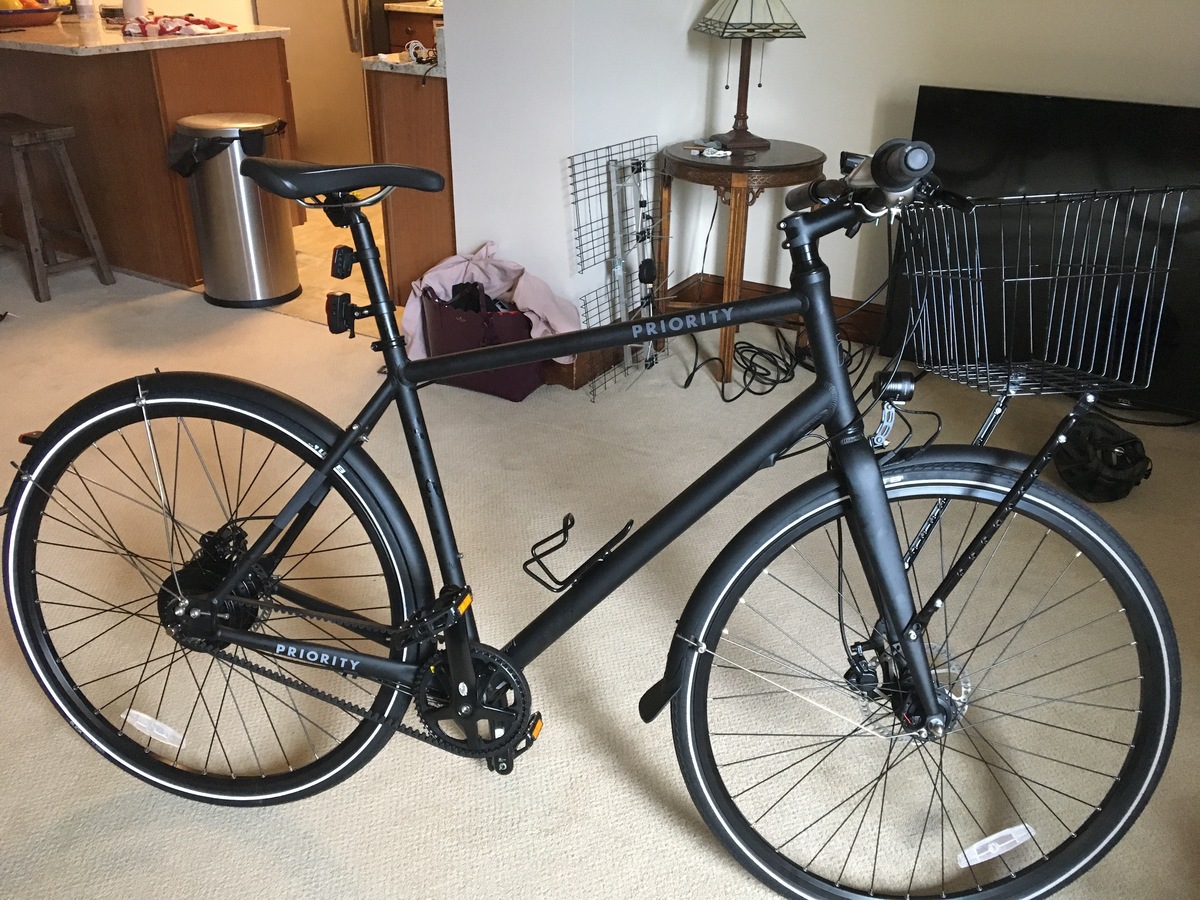 2018 Priority Bicycles Continuum Onyx