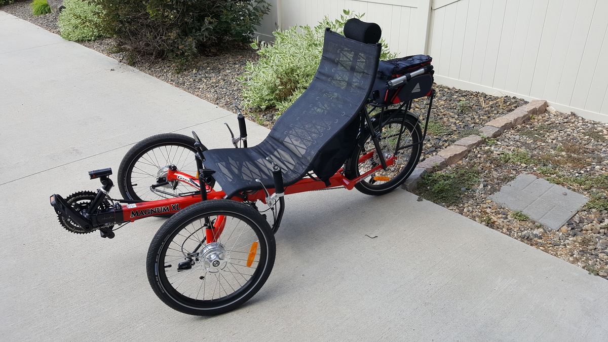 2018 Greenspeed Magnum tricycle