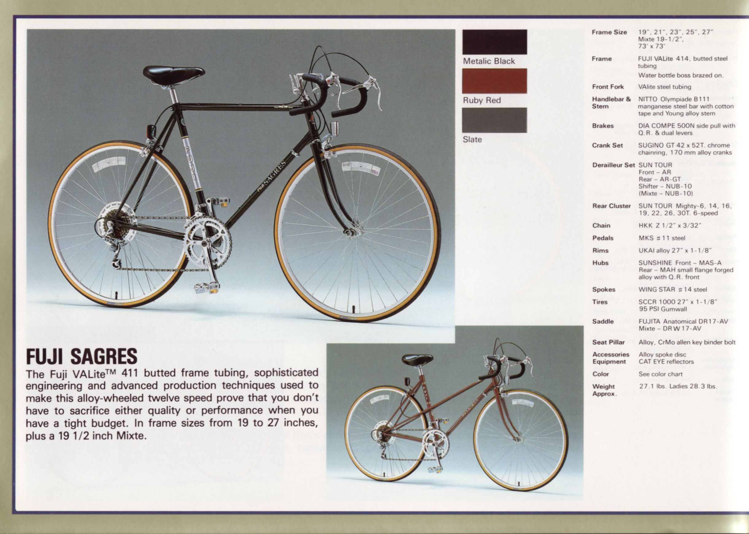 1984 Fuji Sagres Mixte