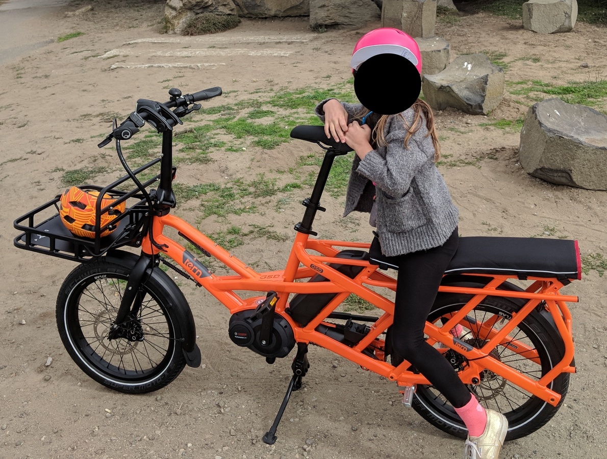 2018 Tern GSD cargo bike rear